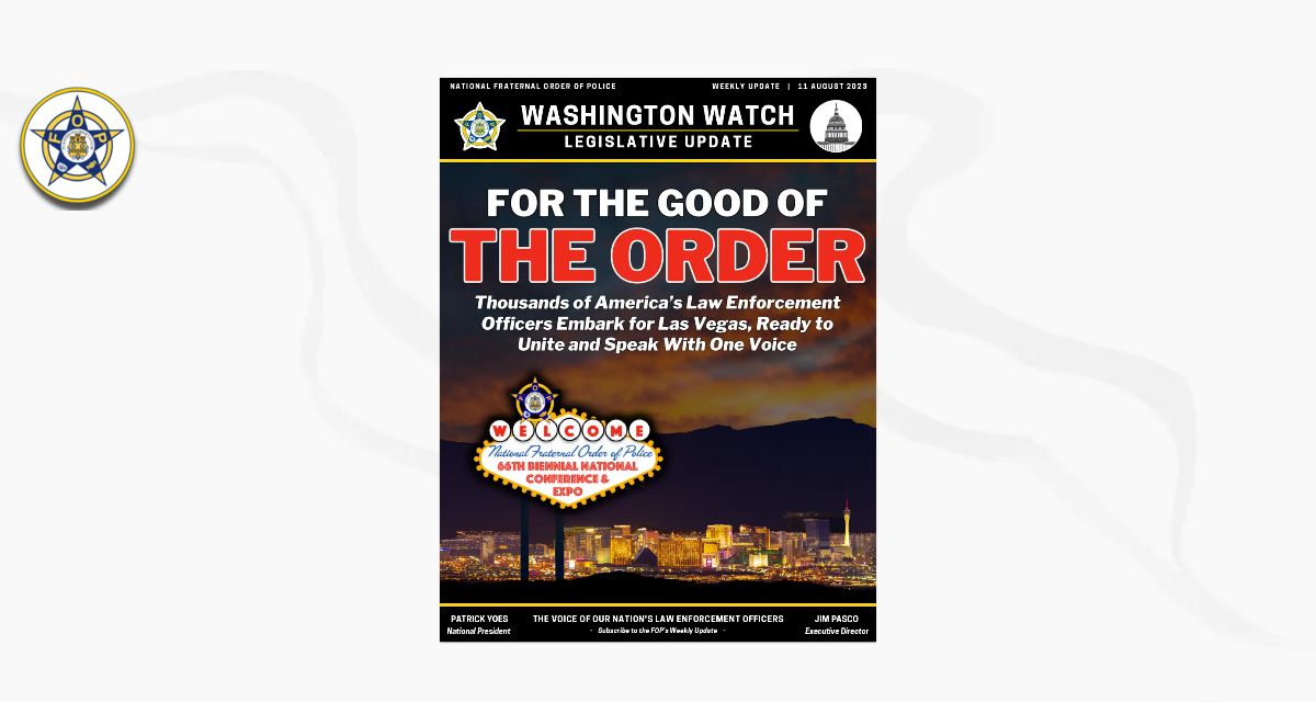 FOP Update - 11 August 2023