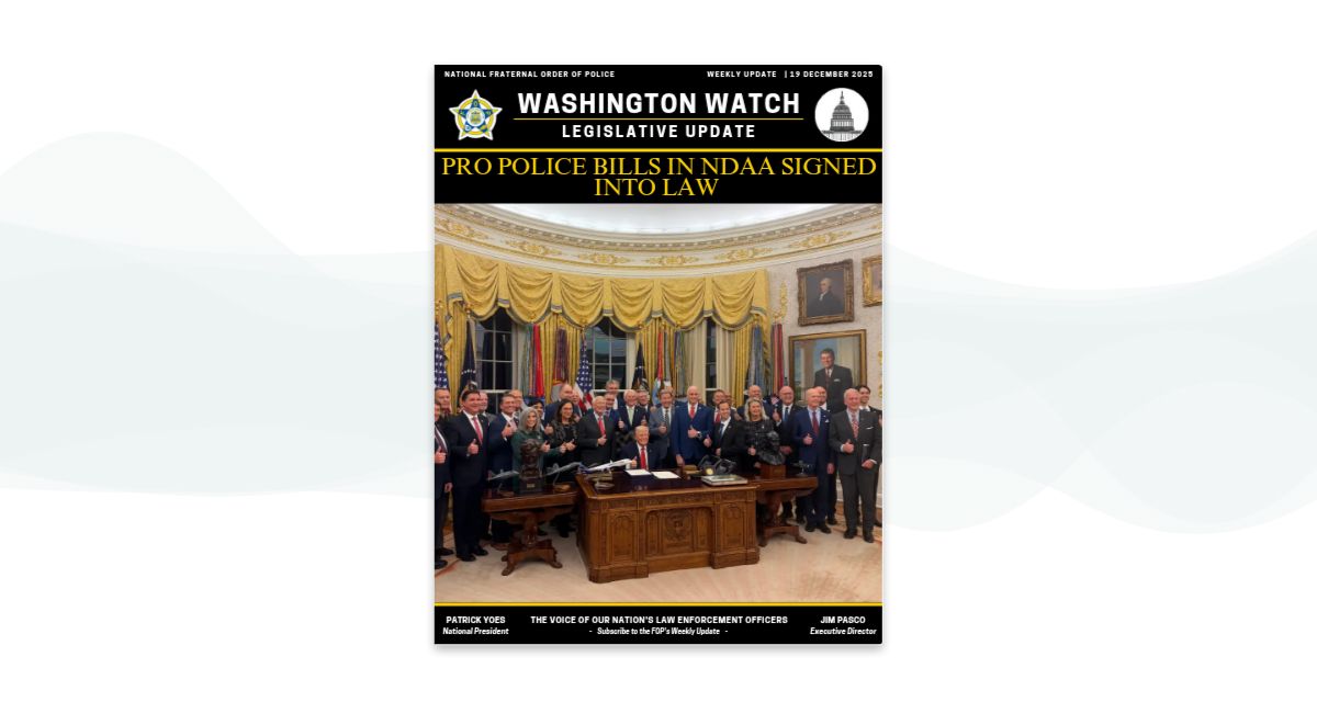 FOP Update - 19 December 2025