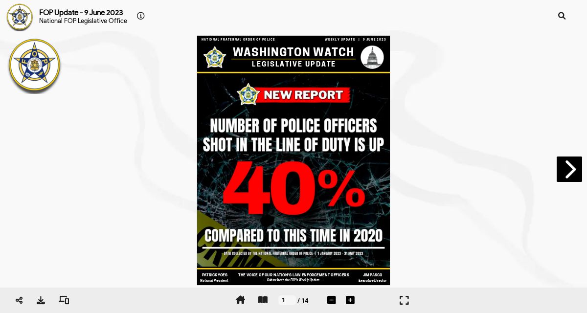 FOP Update - 9 June 2023