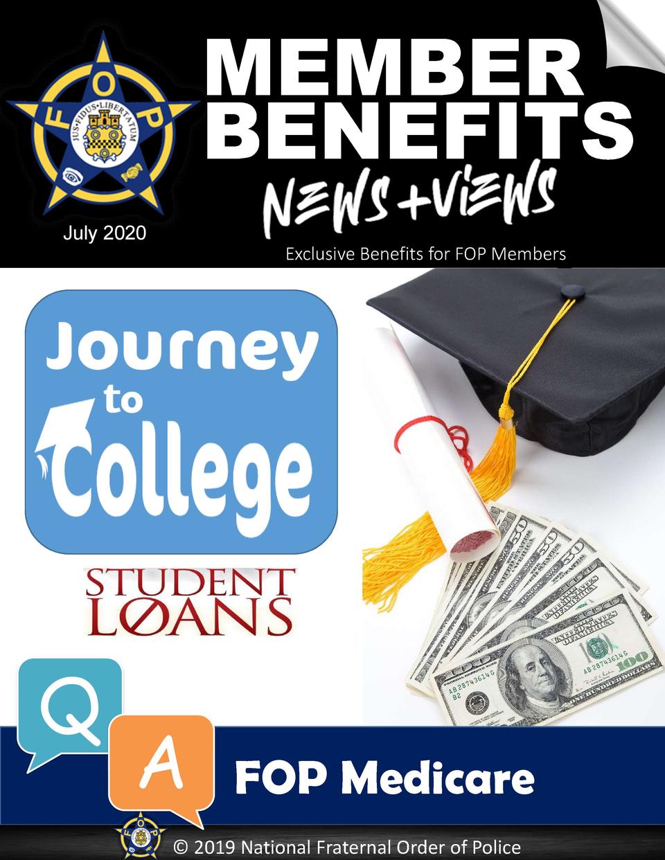 FOP benefits July 2020